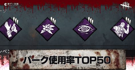 【dbd】25年6月のサバイバーパーク使用率ランキング【デッドバイデイライト】 神ゲー攻略