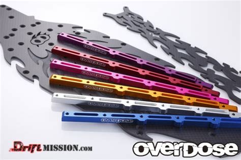 Overdose Matte Black Carbon Chassis Conversion Kit Your Home For Rc Drifting