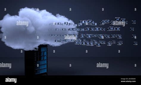 Cloud Computing Technology Innovation Futuristic Cybersecurity