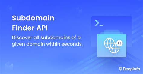 Subdomain Data Api Cybersecurity Deepinfo