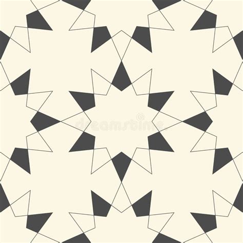 Seamless Geometric Wallpaper Abstract Futuristic Background Stock Vector Illustration Of