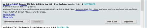 ARDUINO MKRFOX1200 Sigfox Partie 1 Installation APWeb Blog