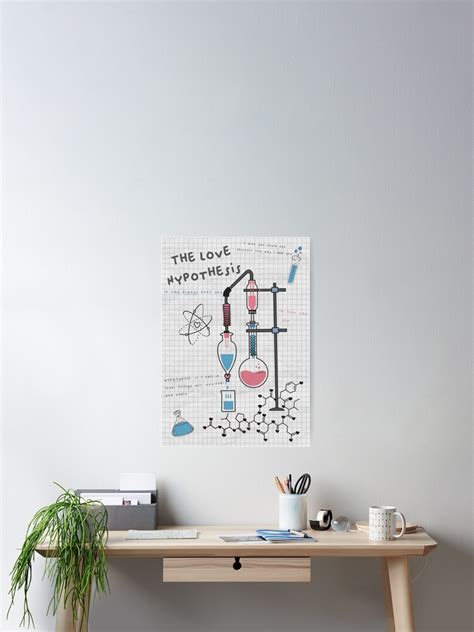 The Love Hypothesis Poster For Sale By Lunarrcreations Redbubble