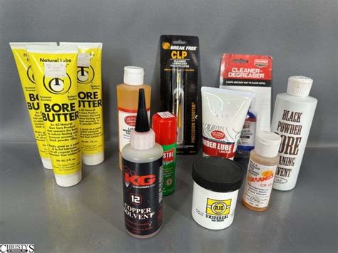 Gun Cleaning Chemicals Includes 3 Tubes Of Bore Butter Rig Universal