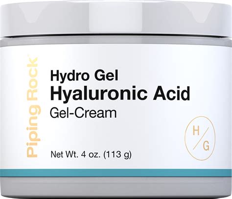 Hyaluronic Acid Gel Cream, 4 oz (113 g) Jar