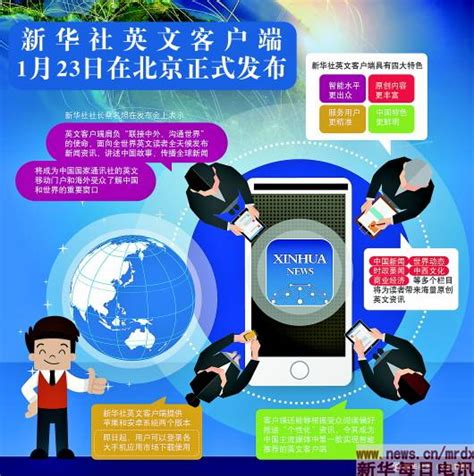 新华社推出英文客户端