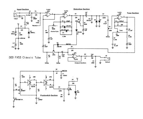 A Breakdown Of The Mosfet Distortion Pedal Schematic