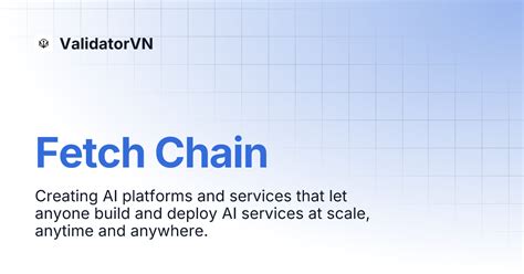 Fetch Chain ValidatorVN