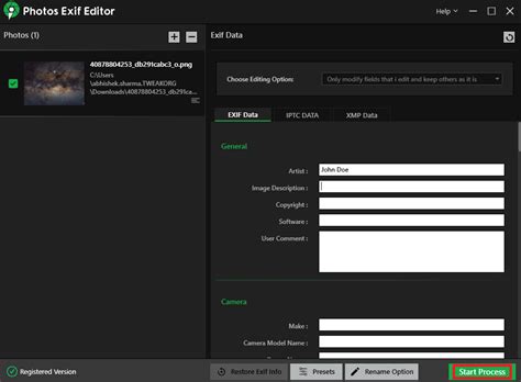 Revisión De Fotos Exif Editor Modifique Metadatos Sin Problemas
