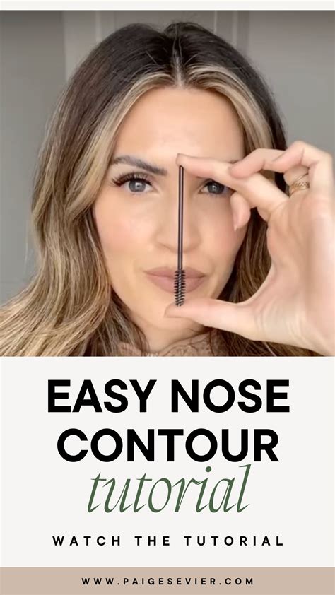 Nose Contour Hack Paige Sevier Natural Makeup 30 Nose Contouring Makeup Tips For Older