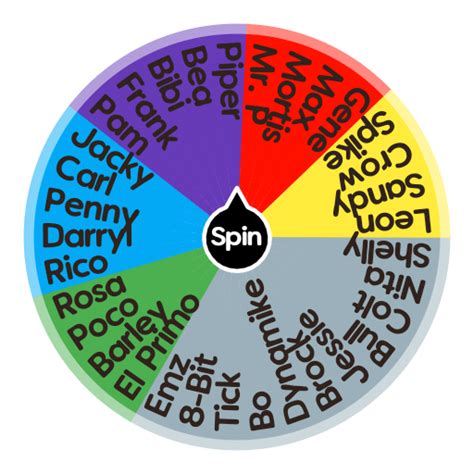 Brawl Stars Brawlers Spin The Wheel App