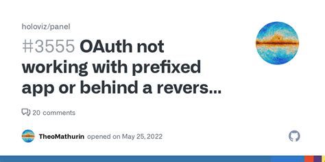 Oauth Not Working With Prefixed App Or Behind A Reverse Proxy · Issue