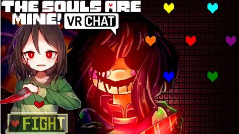 Undertale Chara Steals All The Souls And Memes Vrchat Youtube