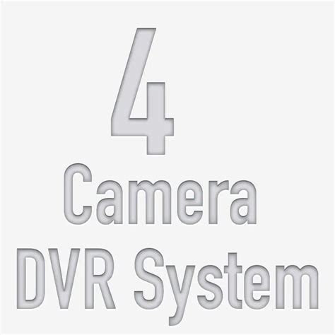 4 Camera Dvr System Camius Dvr Security System Bundles