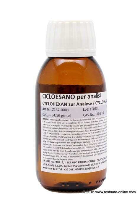 Ciclohexano Para Análisis C6h12 Venta