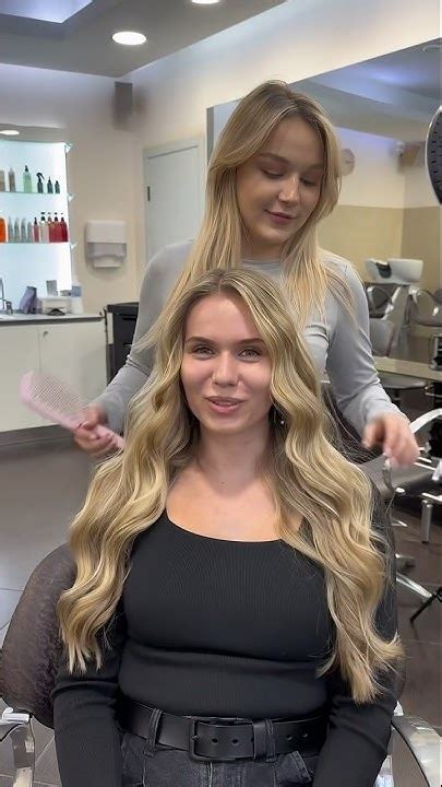 ТОТ САМЫЙ ОТТЕНОК который все хотят😍 На длинные и густые волосы ️ аиртачспб шатушспб