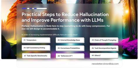 Practical Steps To Reduce Hallucination And Improve Performance Of Systems Built With Large