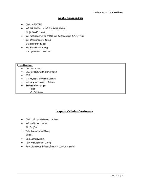 Acute Pancreatitis And Hepato Cellular Carcinoma Care Pdf