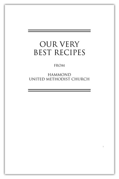 Introduction Pages Cookbook Publishers