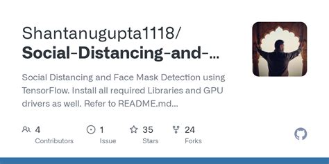 Github Shantanugupta1118social Distancing And Face Mask Detection