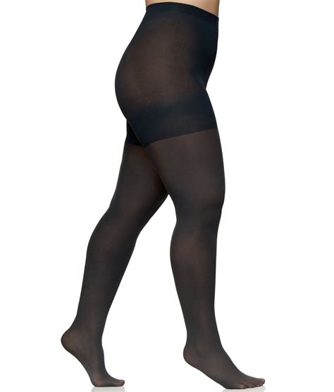Womens Berkshire 5035 Easy On Plus Size Cooling Tights Dark Grey Q