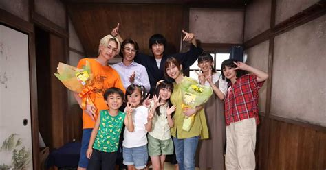 フジ系ばらかもん綱啓永らが一足先にクランクアップ 田中みな実中尾明慶遠藤憲一ら主要キャストが笑顔で撮影終了1 2ページ サンスポ