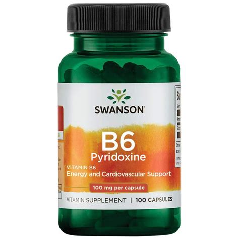 Dosage Of Vitamin B6 Per Day At James Silvers Blog