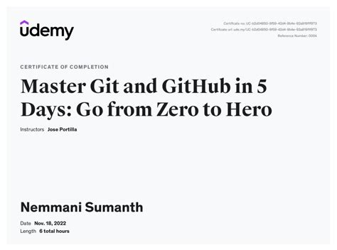 Nemmani Sumanth On Linkedin Git Github Versioncontrol