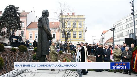 Mihai Eminescu Comemorat La Cluj Napoca Trinitas Tv