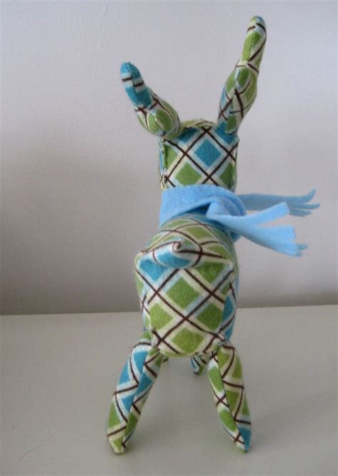 Deer Reindeer Pdf Sewing Pattern Christmas Stocking Stuffer Etsy