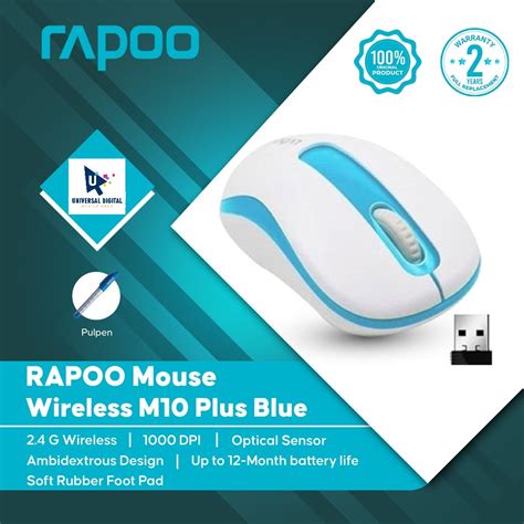 Jual Mouse Wireless Rapo M10 Shopee Indonesia
