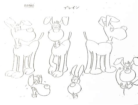 Inspector Gadget 1983 86 Part 3 Model Sheets Turnarounds