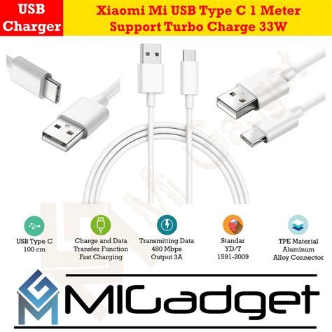 Xiaomi Mi USB Type C To Type C Cm Cable Support A Mi Gadget Malang