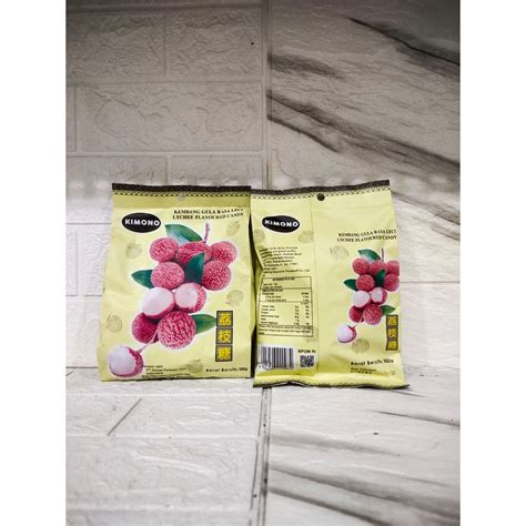 Jual Permen Kimono Rasa Leci Lychee Flavoured Candy Permen Jagung