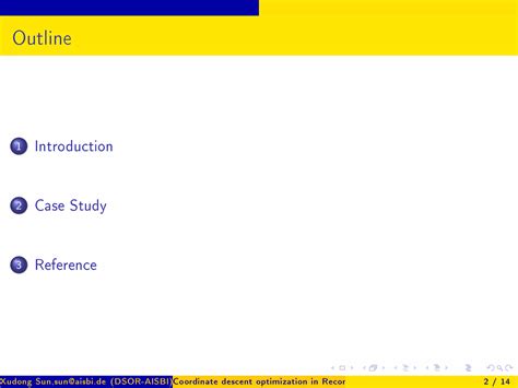 lecture note4coordinatedescent ppt