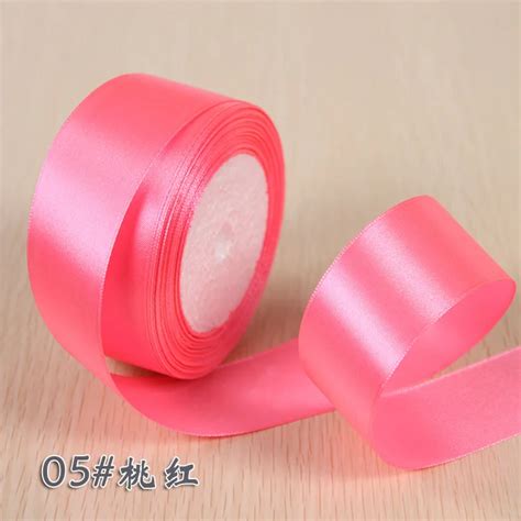 Атласные ленты шириной 1 см до 6 см Дом и сад АлиЭкспресс