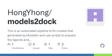 GitHub HongYhong Models Dock This Is An Automated Pipeline To Fix Models That Generated By