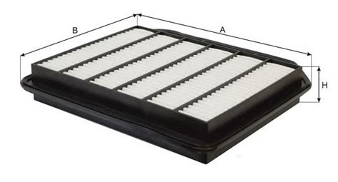 165461LK0E,NISSA 165461LK0E Air Filter for NISSA