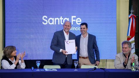 Omar Perotti Comenzó La Misión Oficial Del Gobierno De La Provincia De