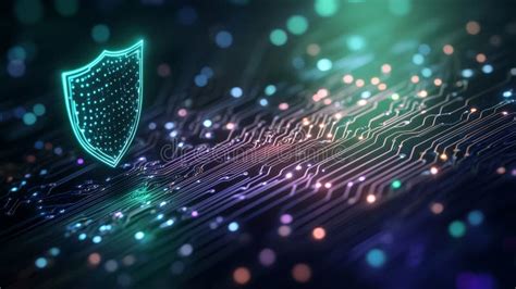 Cybersecurity Visual Protecting Data In A Digital Landscape Stock Image Image Of Password