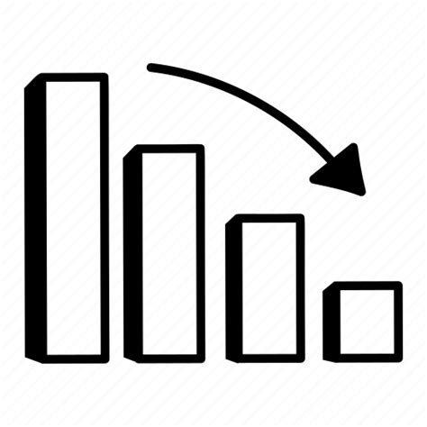 Business Downfall Recession Business Down Business Chart Bar Graph
