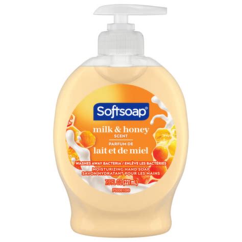 Softsoap Moisturizing Liquid Hand Soap Milk And Golden Honey