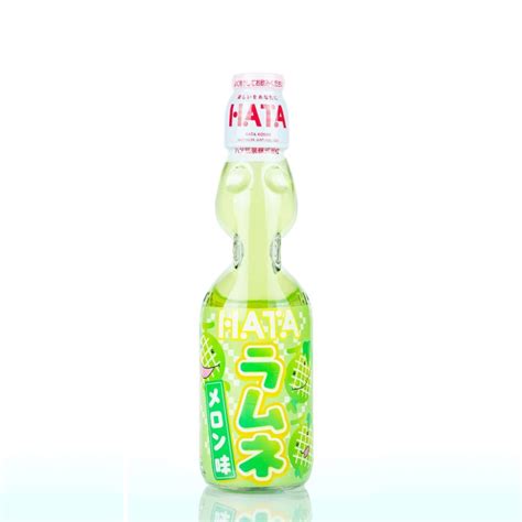 HATA Ramune Напиток газированный "Рамунэ" со вкусом дыни 200 мл ...