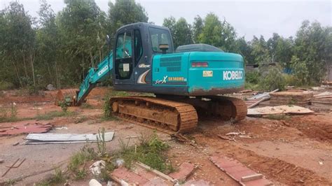 Kobelco Sk Hdlc Hydraulic Excavator At Piece In