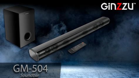 Обзор на Soundbar (саундбар) от GINZZU. Model: GM-504. - YouTube
