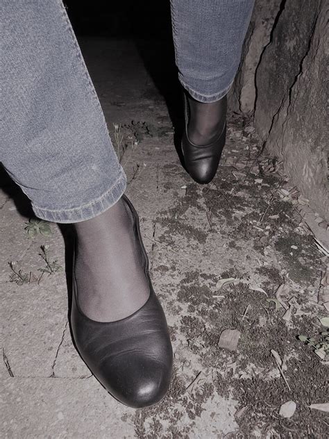Very Well Worn Gabor Flight Attendant Pumps Nylons And Flickr