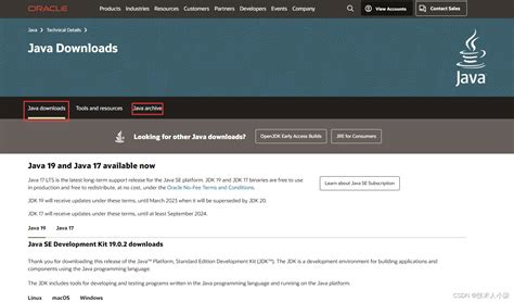 Jdk19下载、安装与测试的完整图文教程 Csdn博客