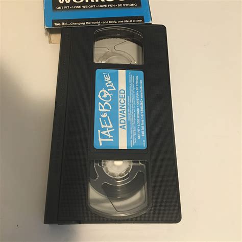 Tae Bo Live Advanced Workout Vhs Vhs Tape Musicelle