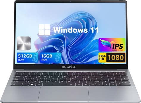 Amazon Com ACEMAGIC Laptop Computer Quad Core Processor GB DDR GB SSD Inch P