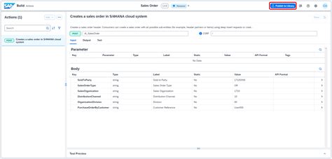 Create Action Project In SAP Build Actions SAP Tutorials